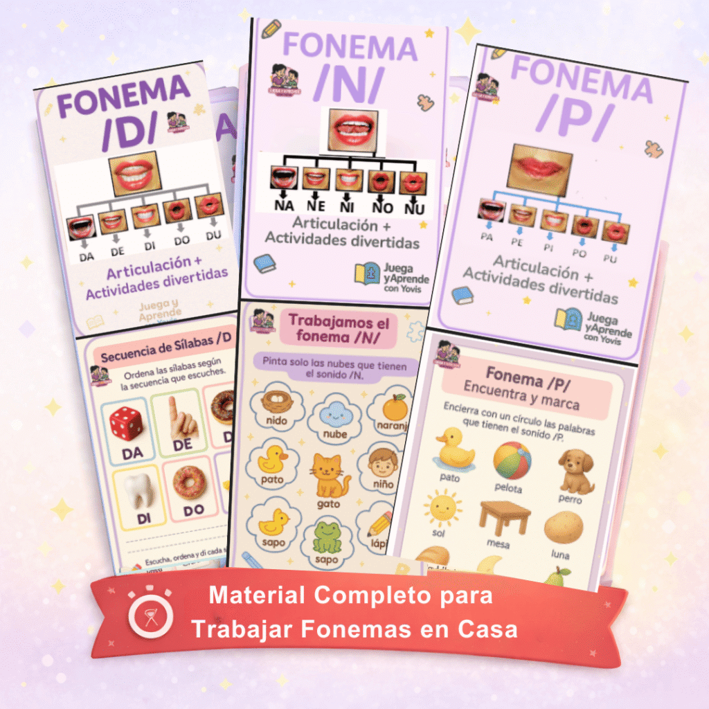 Pack de Fonemas Premium - Material educativo prémium para estimular el ...